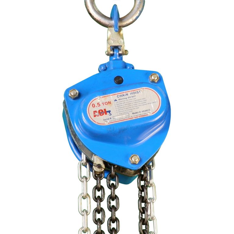 HCHLHG-040-10: 2 Ton Army Type Hand Chain Hoist Gear Trolley - ACI HOIST