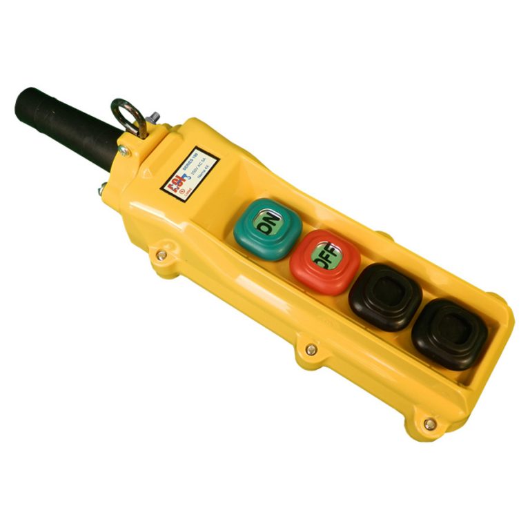 T-XAC-A6913-Y: 7 Push-Button Pendant – ACI HOIST