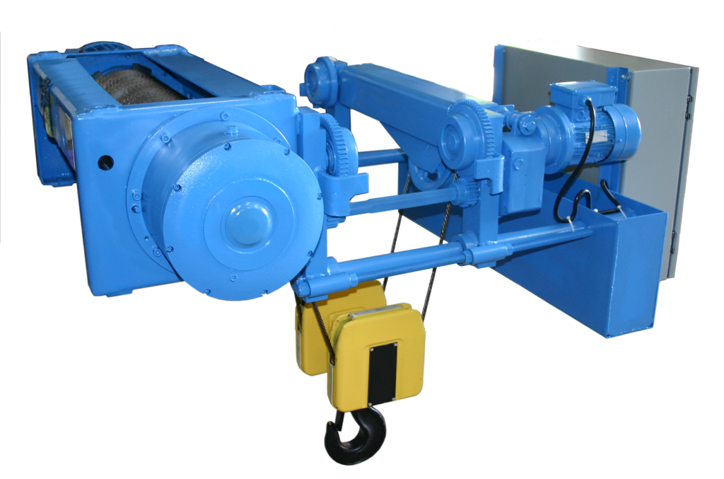 WRLH01016S02041: Wire Rope Hoist, 5 Ton, 16 FPM, 20 Ft. Lift, 4/1 ...